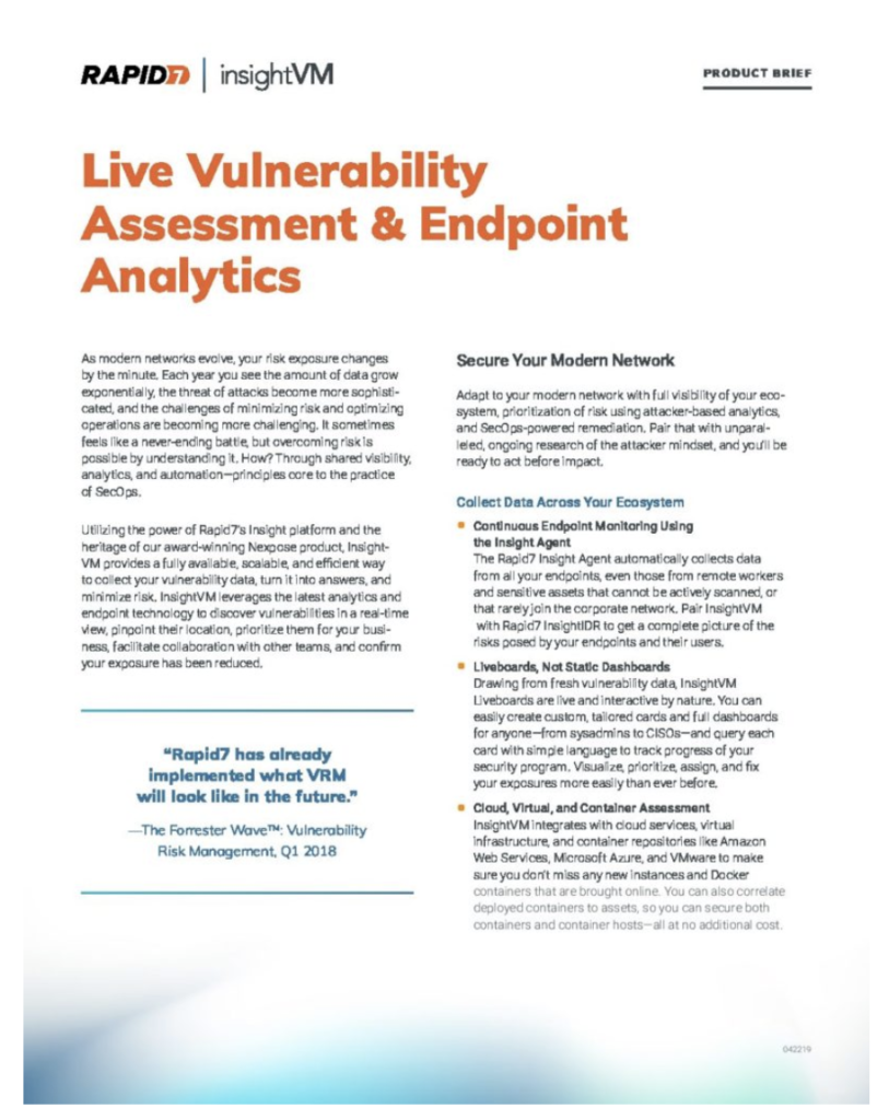 InsightVM / NEXPOSE – SPIKEIT